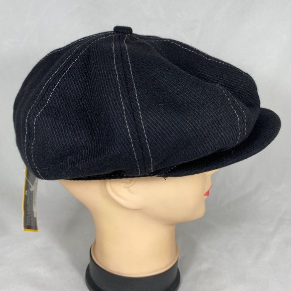 Stacy Adams | Accessories | Stacy Adams Flat Cap Saw594blk Nwt | Poshmark